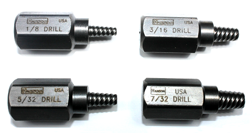 STUBBY Screw Extractor (EZ Outs) - 4-Piece Kit | Brown Aviation ...