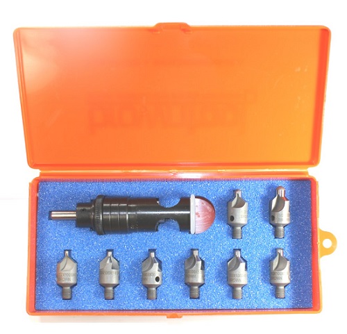 9 Piece NO-MAR Countersink Cage & Cutter Kit | Brown Aviation ...