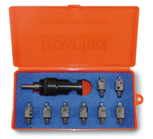 9 Piece Countersink Cage & Cutter Kit | Brown Aviation & Aircraft Tools