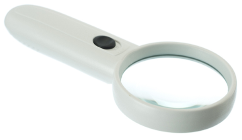 3X Handheld Lighted Magnifier | Brown Aviation & Aircraft Tools