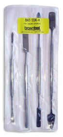 4 Piece Sealant Spatula Kit | Brown Aviation & Aircraft Tools