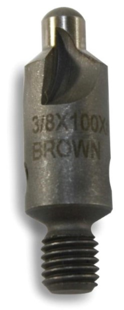 #40 Countersink Cutter - 100 Degree, 3/8" Body | Brown Aviation ...