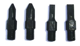 #3-4 Slotted 1/4-28 Threaded Screwdriver Bit | Brown Aviation ...