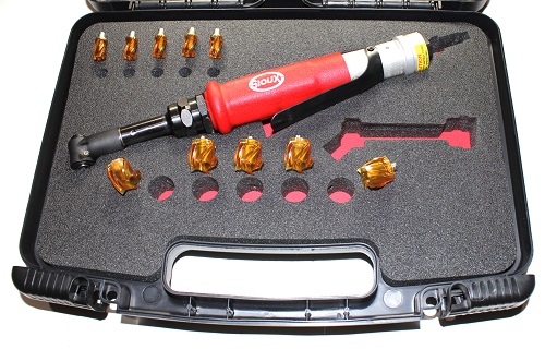 SIOUX Sealant Removal Kit with 90° Head & SR Sealant Cutters | Brown ...