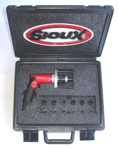 SIOUX 13 Piece Rivet Shaver Kit with Fitted Storage Box - BrownTool ...
