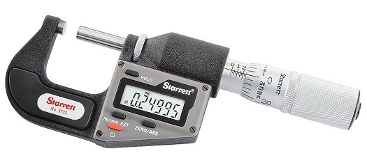 STARRETT® 1" DIGITAL Micrometer - Global Series | Brown Aviation ...