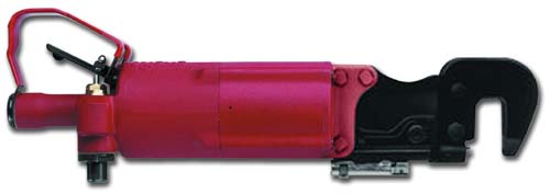 CHICAGO PNEUMATIC Hi-Force "C" Rivet Squeezer with 2-1/8" Reach Jaws ...