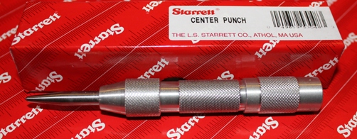 STARRETT® 5" Automatic Center Punch - USA MADE! | Brown Aviation ...