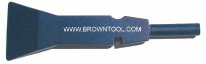 No-Mar Rivet Gun Sealant Scraper - Wide | Brown Aviation & Aircraft Tools