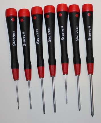 STARRETT® 7 Piece Precision Screwdriver Set | Brown Aviation & Aircraft ...
