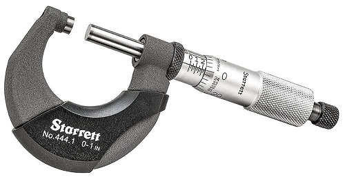 STARRETT® 0-1" Micrometer - Global Series | Brown Aviation & Aircraft Tools